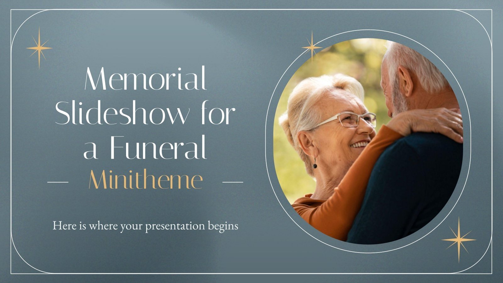 Memorial Slideshow for a Funeral Minitheme Presentation