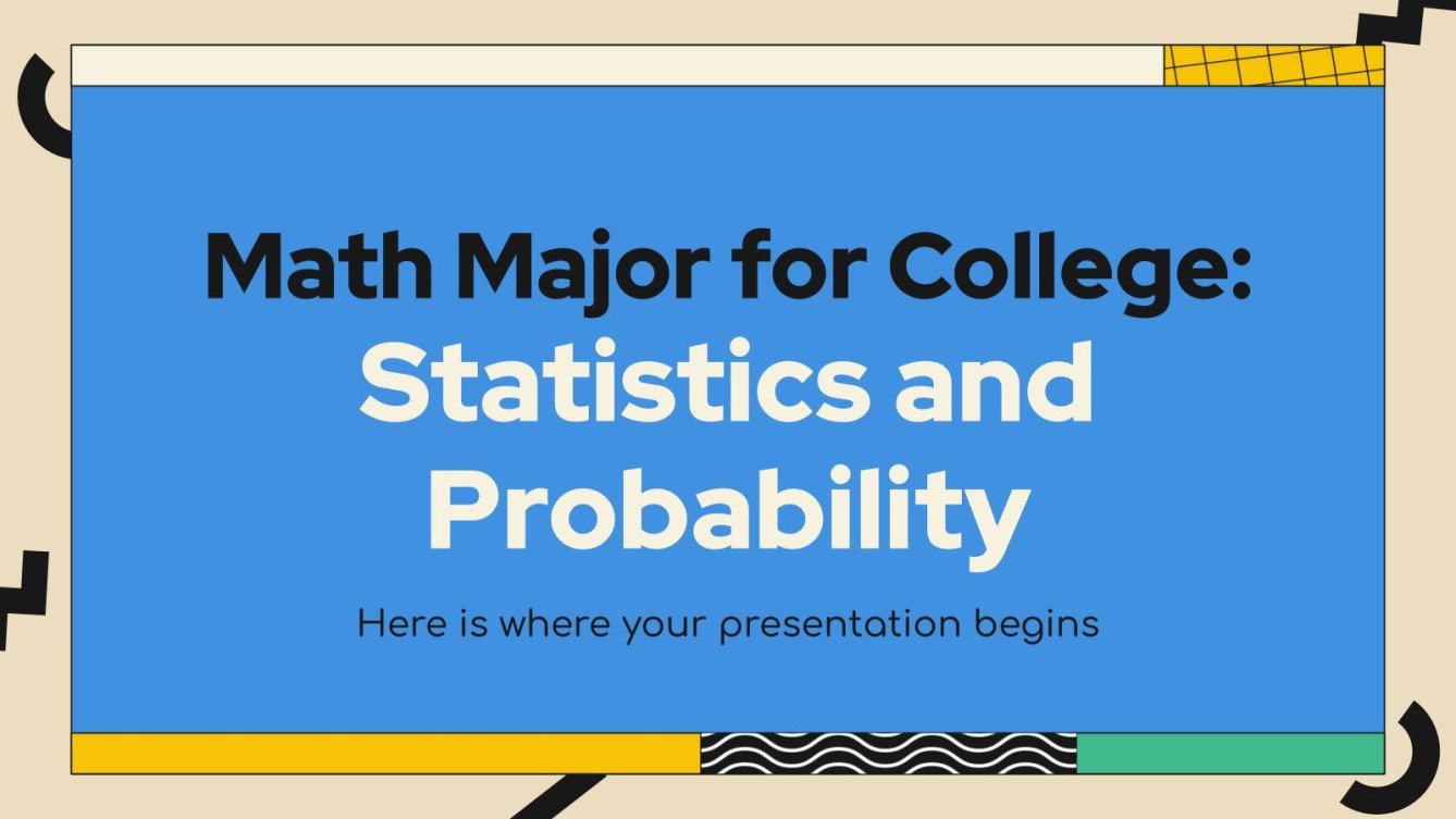 Math Major for College: Statistics and Probability