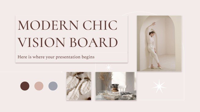 Vision board templates for Google Slides & PowerPoint