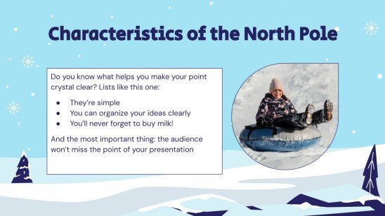 North Pole for Pre-K Presentation