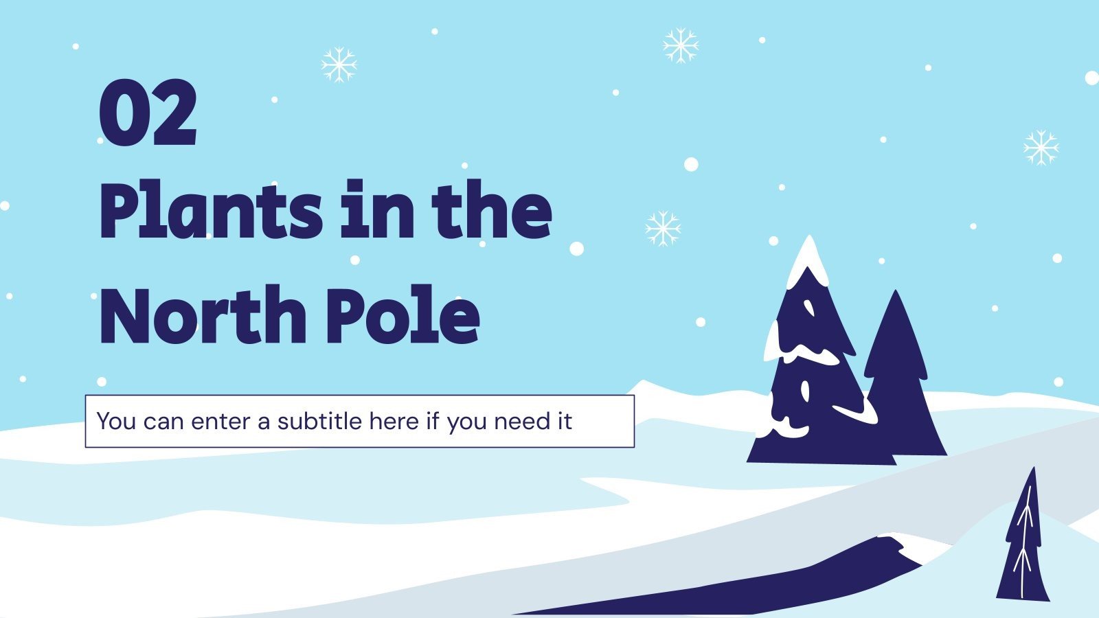 North Pole for Pre-K Presentation