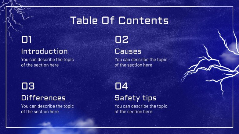 Thunder and Lightning Presentation