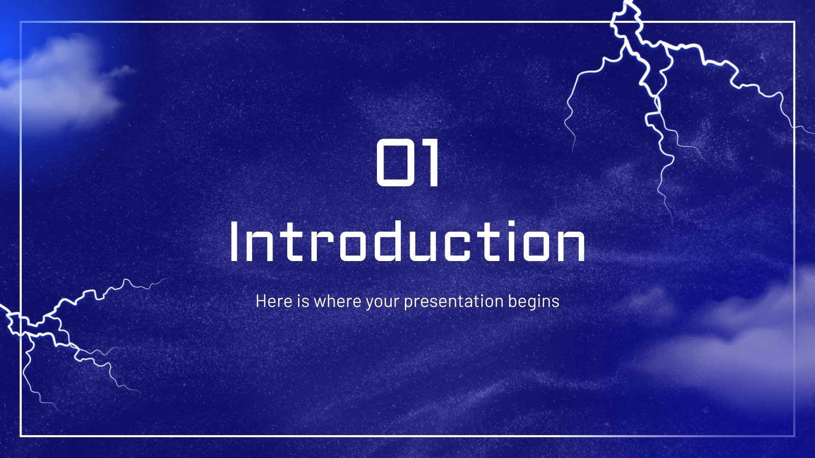 Thunder and Lightning Presentation