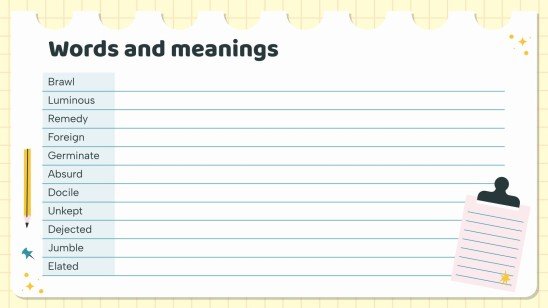 Classroom Game: Word of the Day Presentation