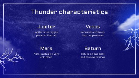 Thunder and Lightning Presentation