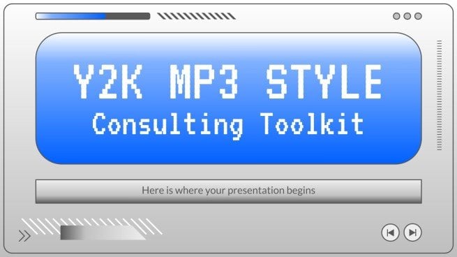 Y2K MP3 Style Consulting Toolkit Presentation