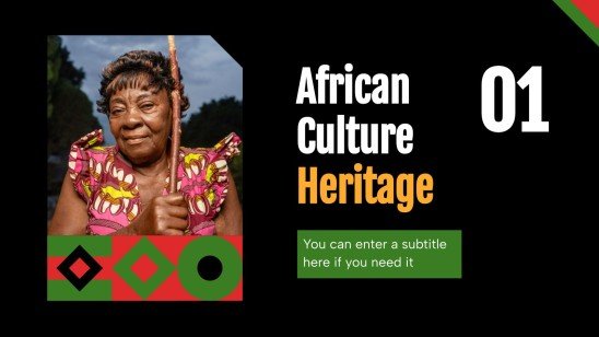 Social Studies for High School: African Culture Heritage