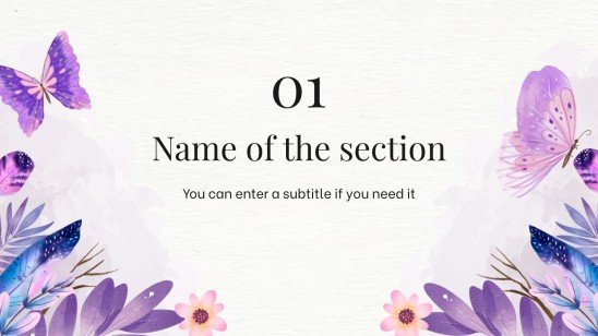 Butterfly Minitheme Presentation