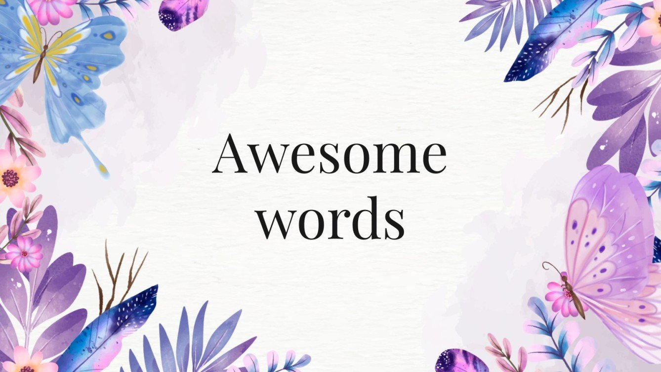 Butterfly Minitheme Presentation