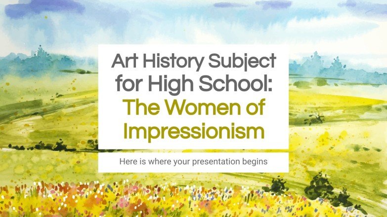 Art History for High School: The Women of Impressionism
