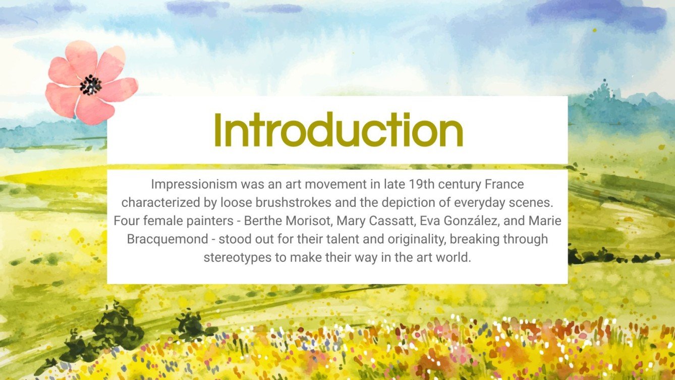 Art History for High School: The Women of Impressionism
