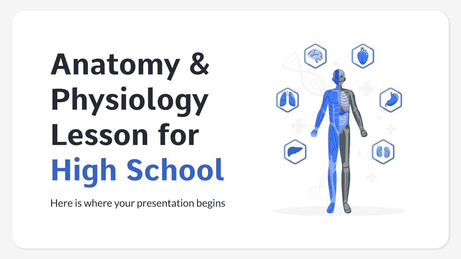 Anatomy & Physiology Lesson for High School Presentation