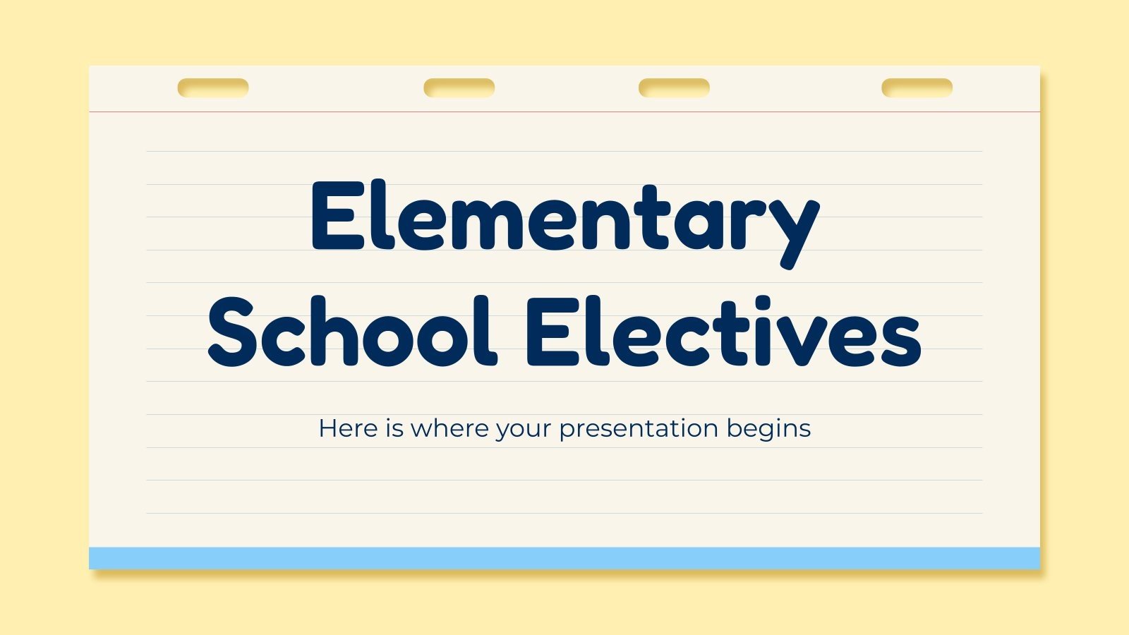 Free Yellow Google Slide themes and PowerPoint templates