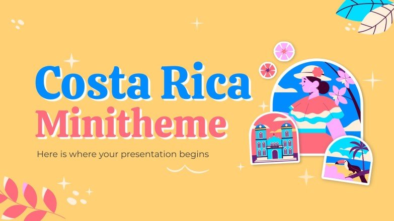 Free templates about Costa Rica for Google Slides & PowerPoint