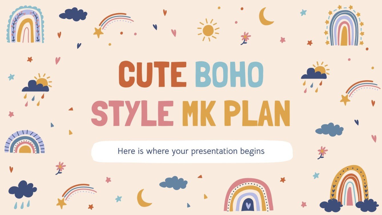Free Boho-inspired templates for Google Slides & PowerPoint