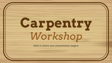 Carpentry Workshop Presentation
