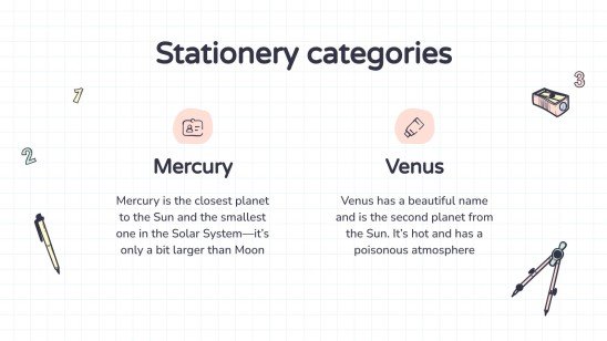 Stationery Doodles Theme Presentation