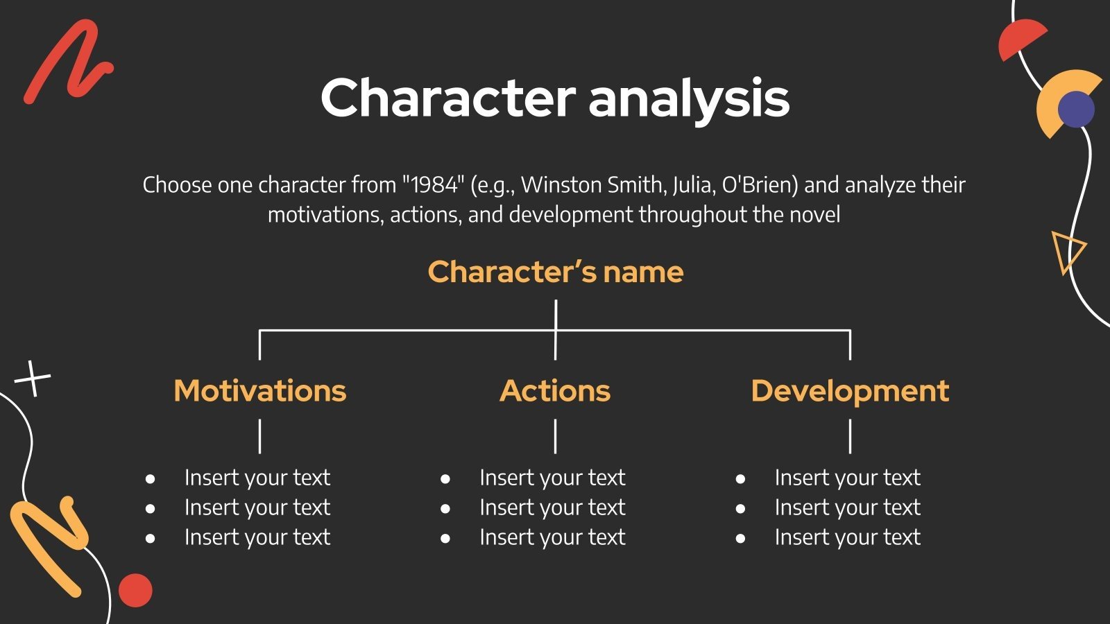 George Orwell's 1984 Book Analysis Presentation