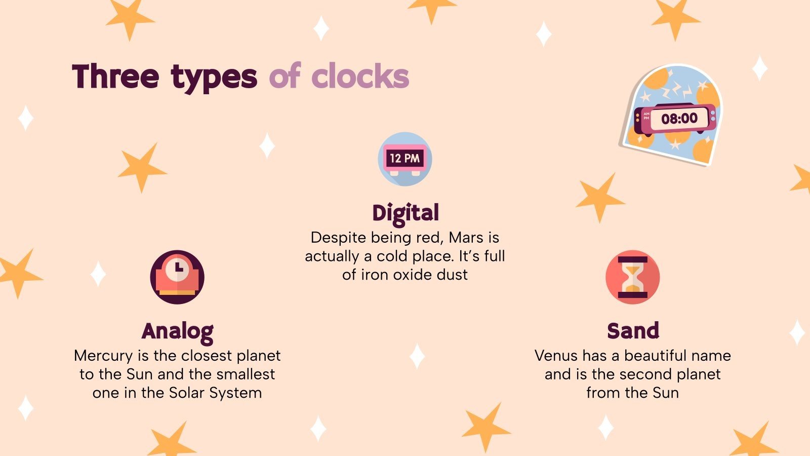 Clocks Minitheme Presentation
