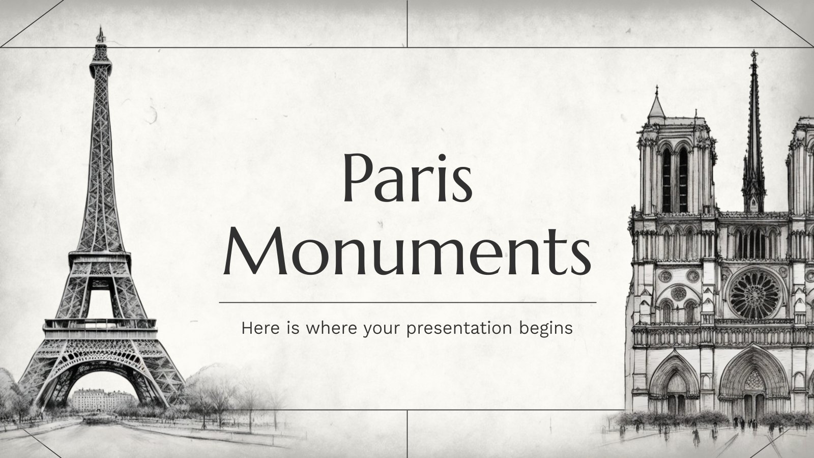 Free Google Slides and PowerPoint Templates on Paris