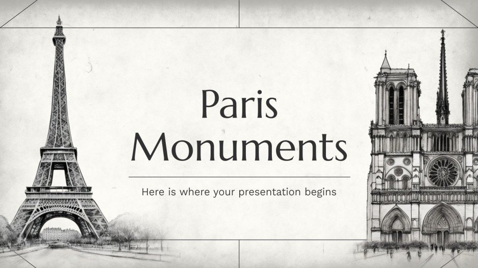 Free templates about France for Google Slides & PowerPoint