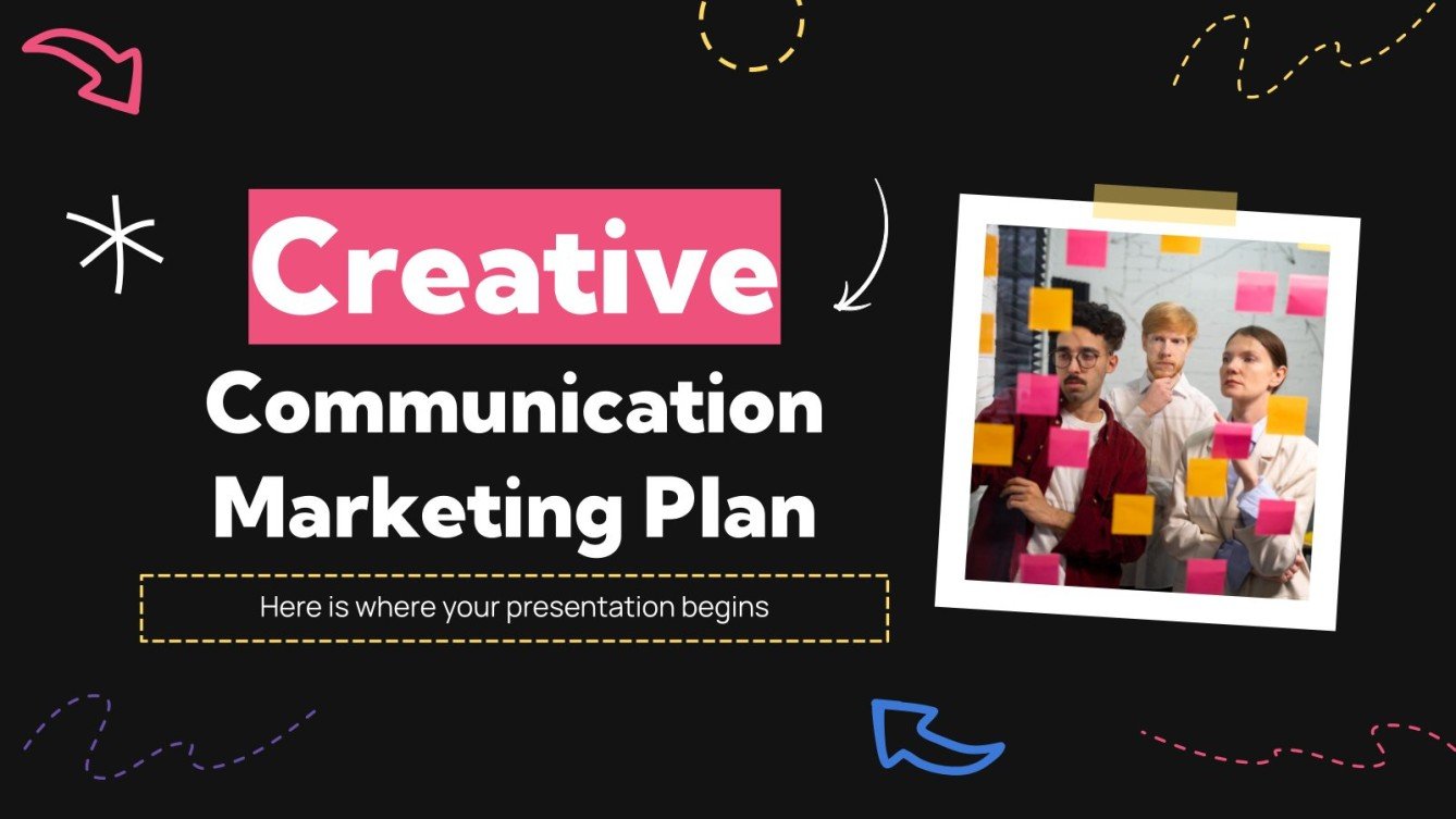 Creative Communication Marketing Plan Presentation