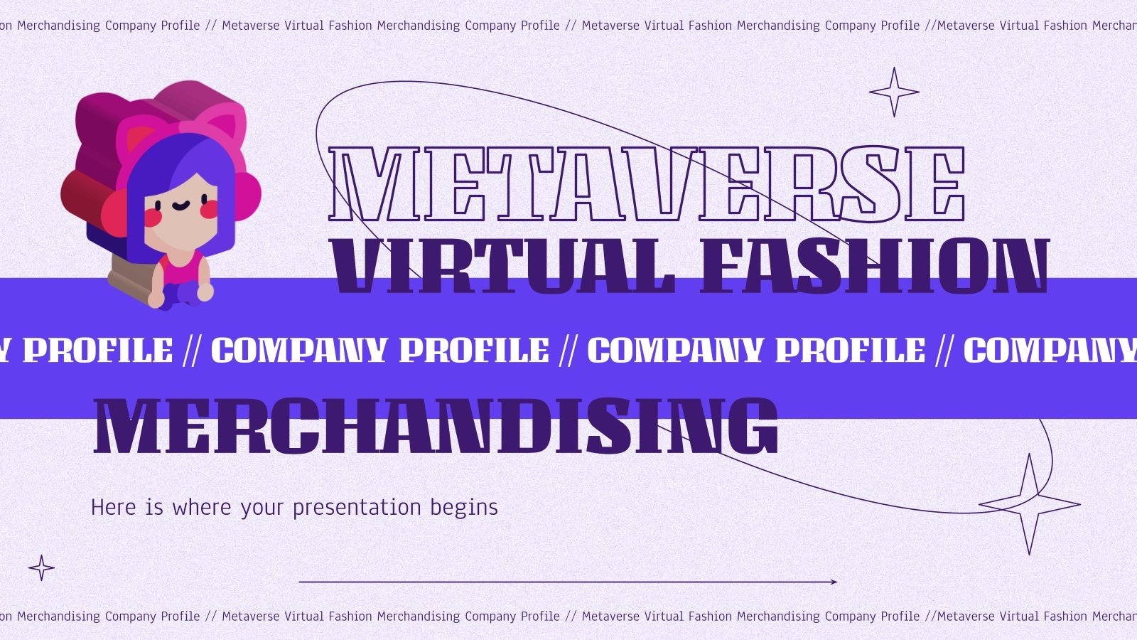 Metaverse Virtual Fashion Merchandising Company Profile