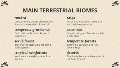 Presentación Conservación de biomas terrestres