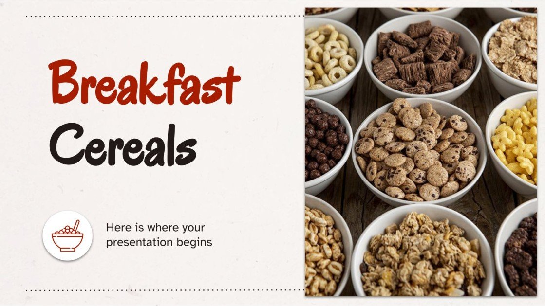 Breakfast Cereals Presentation