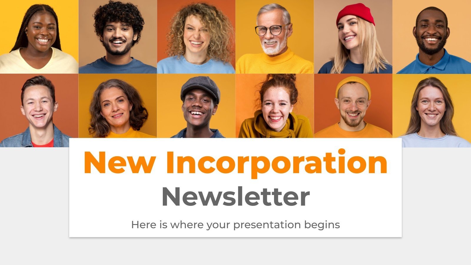 Plantillas gratis para Newsletter en Google Slides y PowerPoint
