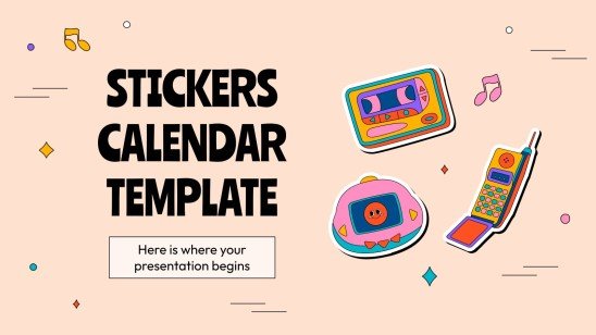 Plantillas de calendario para Google Slides y PowerPoint