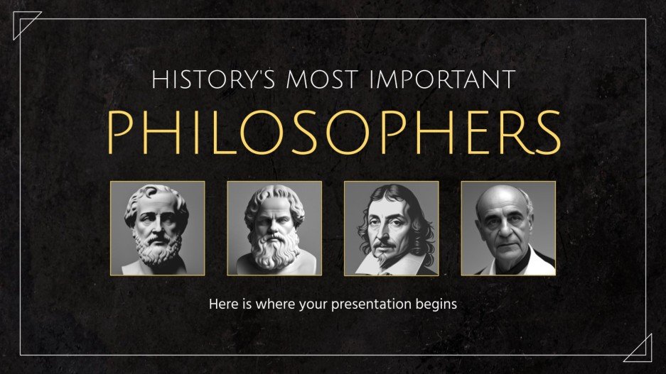 History's Most Important Philosophers Presentation