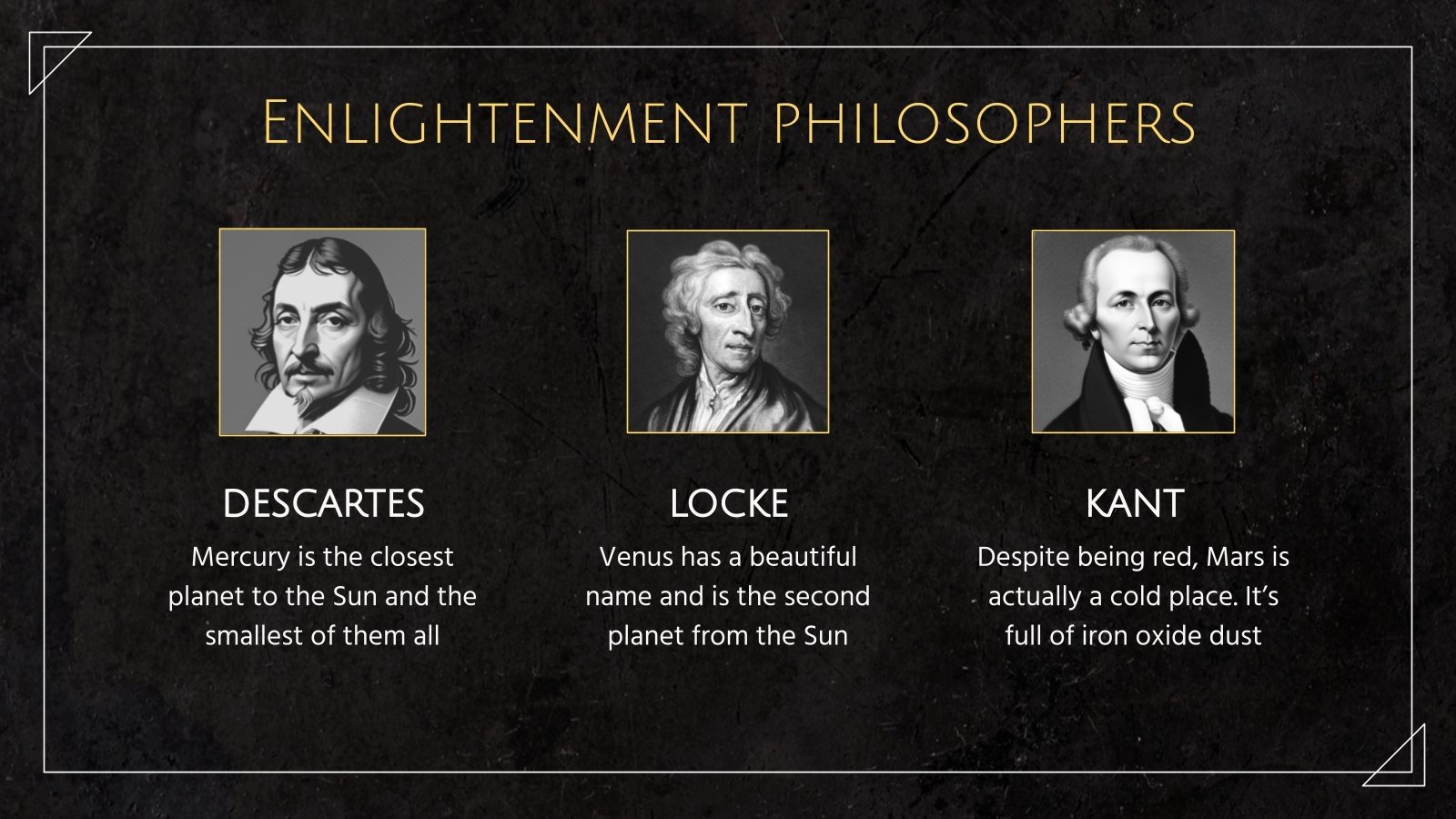 History's Most Important Philosophers Presentation