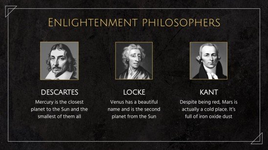 History's Most Important Philosophers Presentation