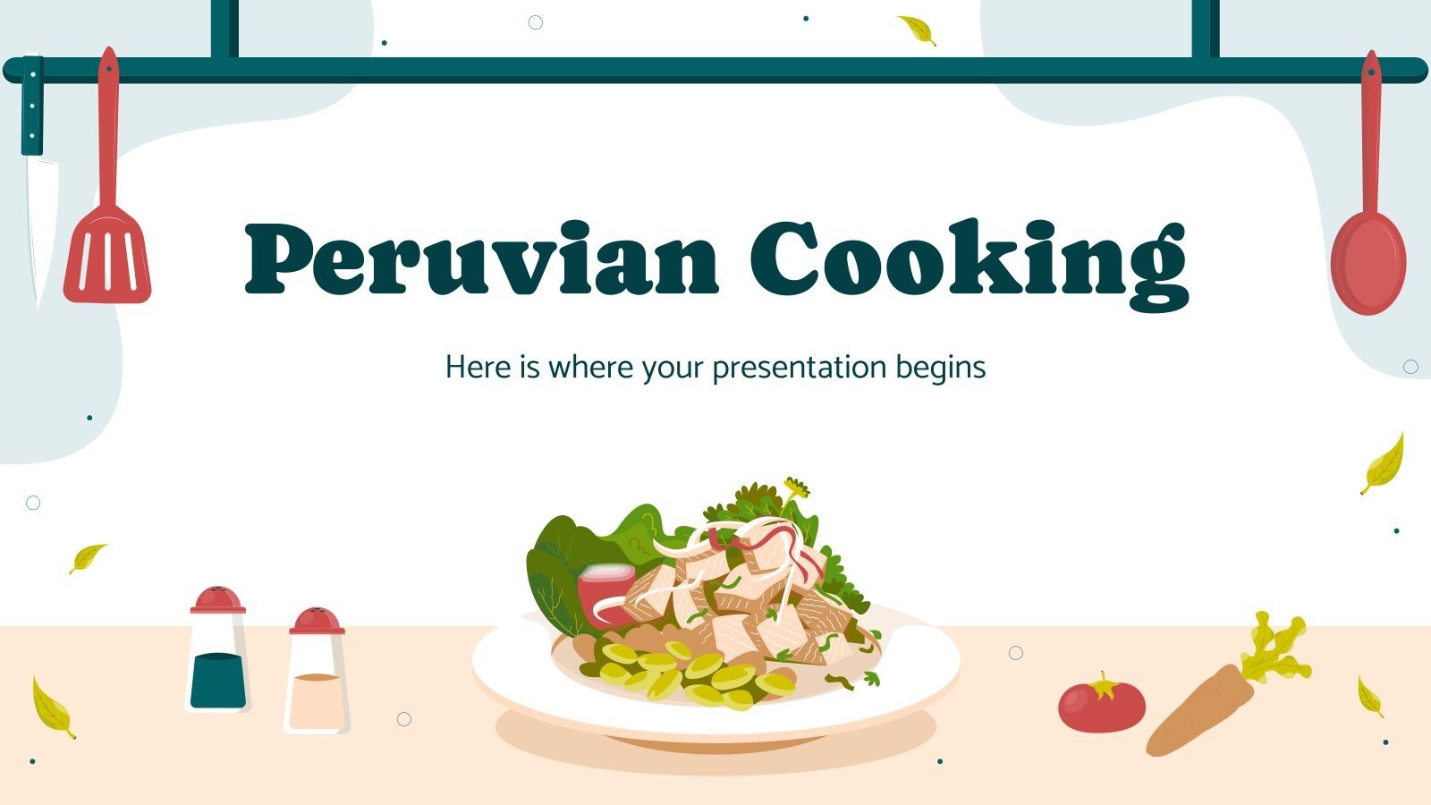 Free templates about cooking for Google Slides & PowerPoint