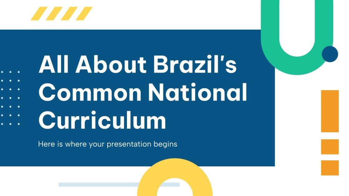 All About Brazil's Common National Curriculum Presentation