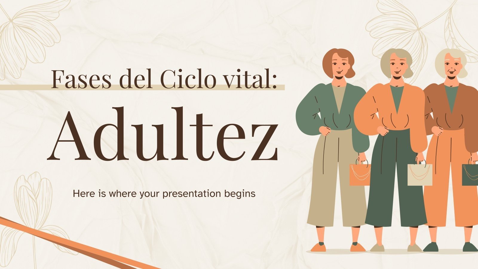 Presentación Fases del ciclo vital: edad adulta