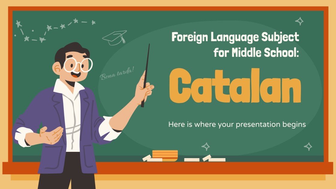 Free Google Slides & PPT templates about languages