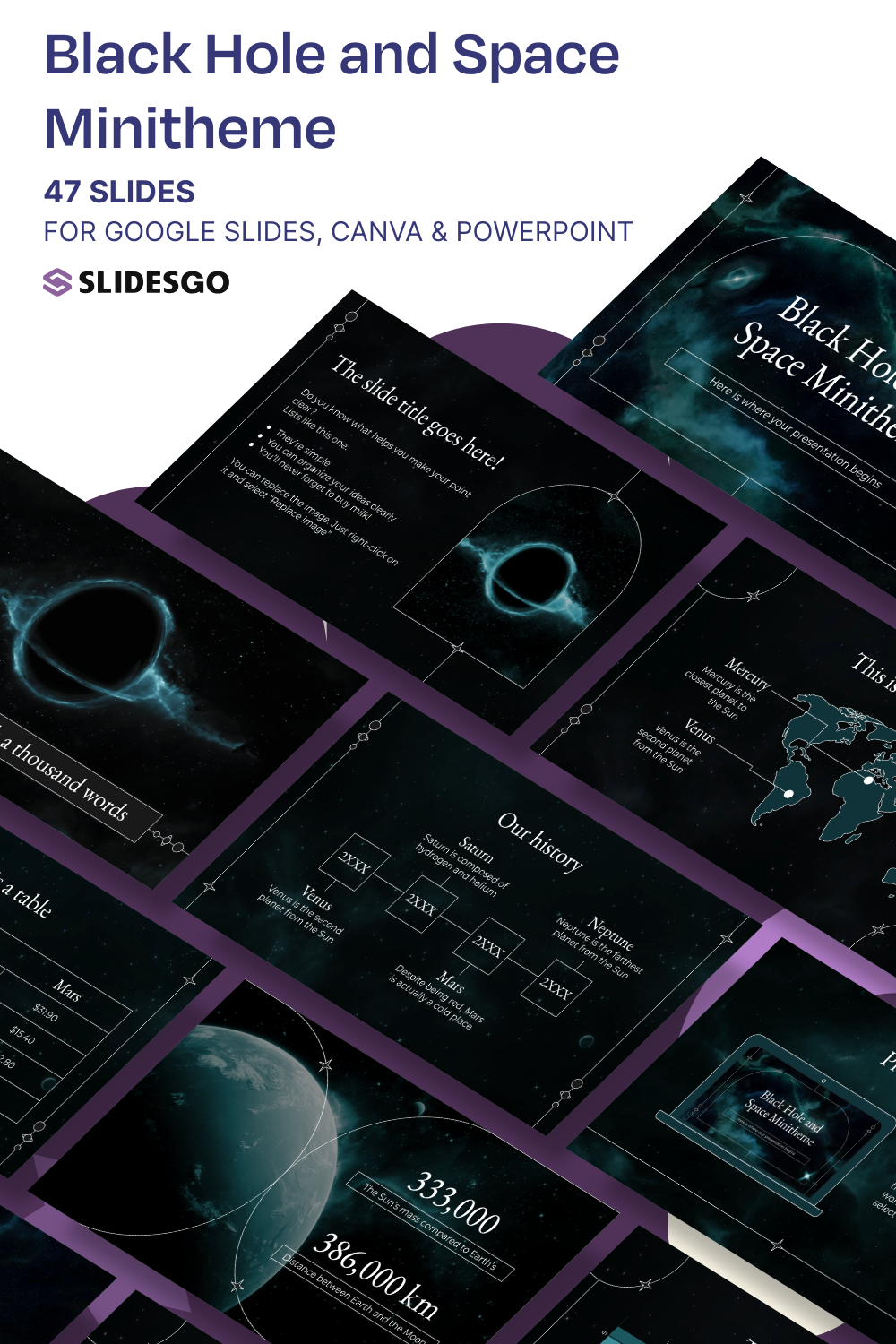 Black Hole and Space Minitheme Presentation