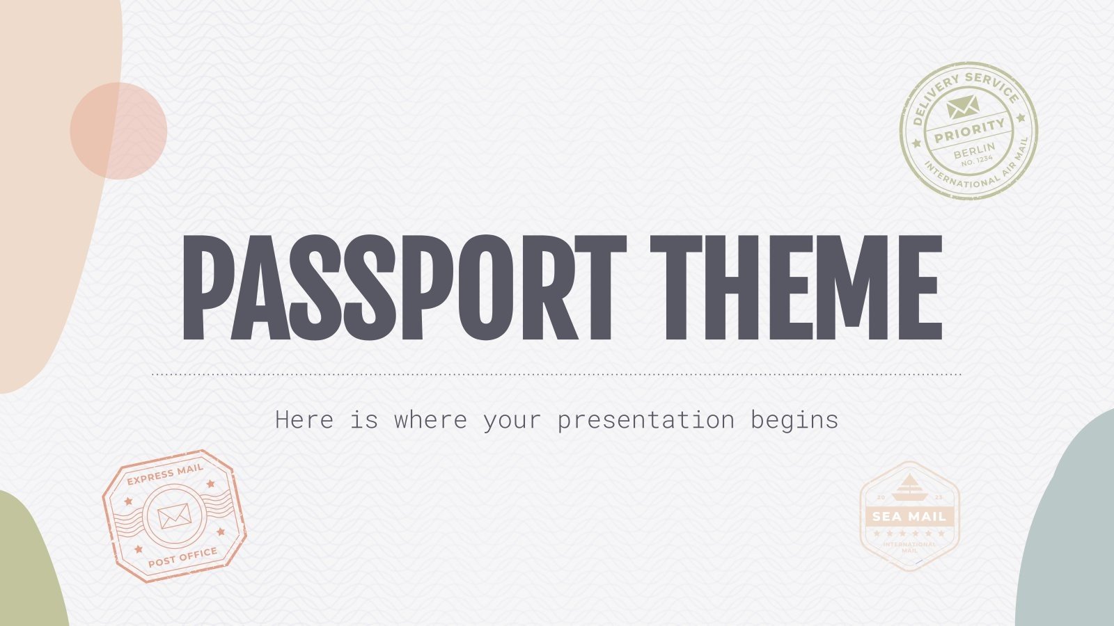 Passport Theme Presentation