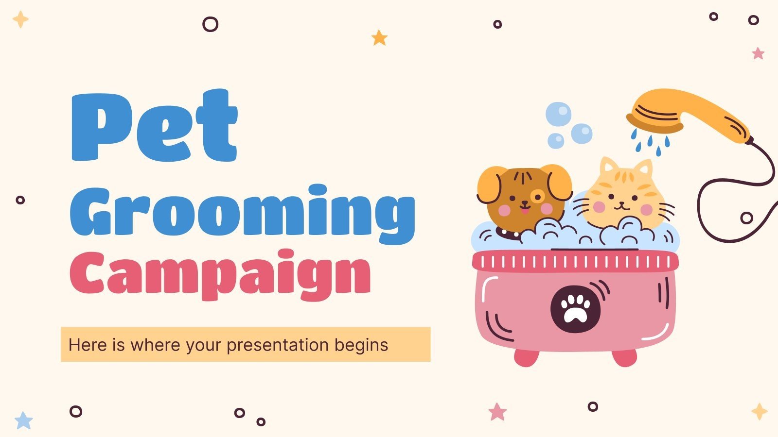 Free templates about pets for Google Slides & PowerPoint