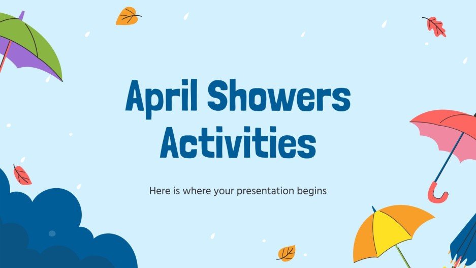 April Showers Activities Presentation