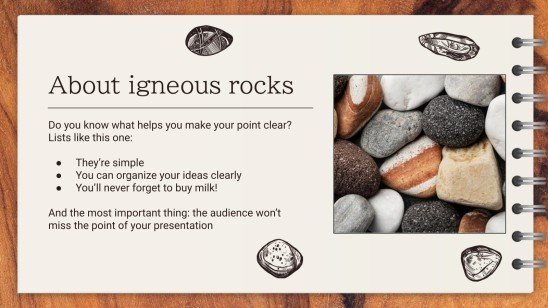 Types of Igneous Rocks Minitheme Presentation