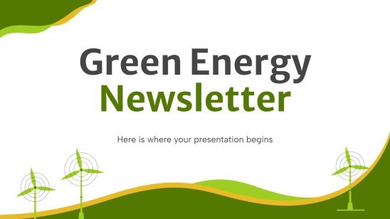 Plantillas sobre energía para Google Slides y PowerPoint