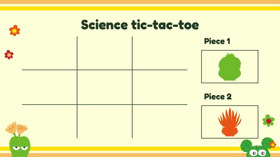 Cactus Lesson for Kids Presentation