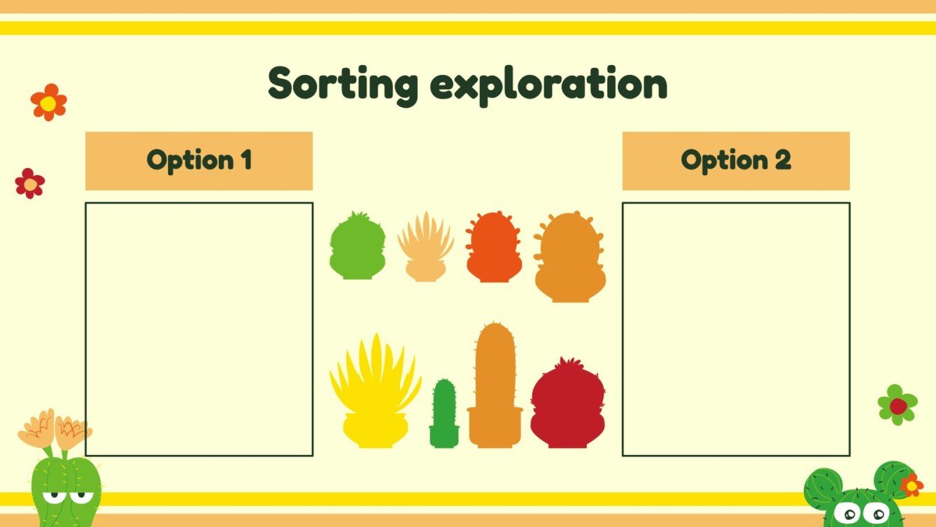 Cactus Lesson for Kids Presentation