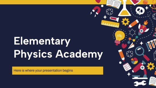Free Physics templates for Google Slides and PowerPoint