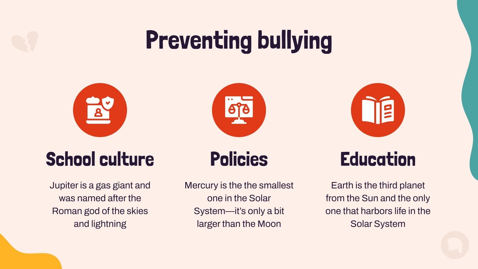Action Guide Against School Bullying Presentation