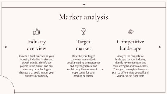 Elegant Interface Business Plan Presentation