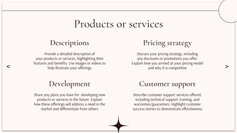 Elegant Interface Business Plan Presentation